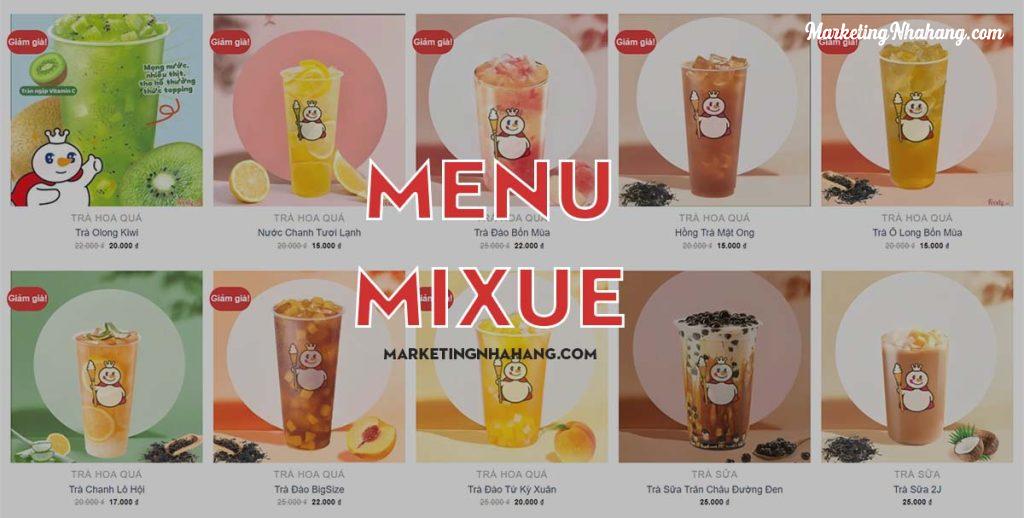 Menu Mixue 2024: "Ông vua" phân khúc | Marketingnhahang.com