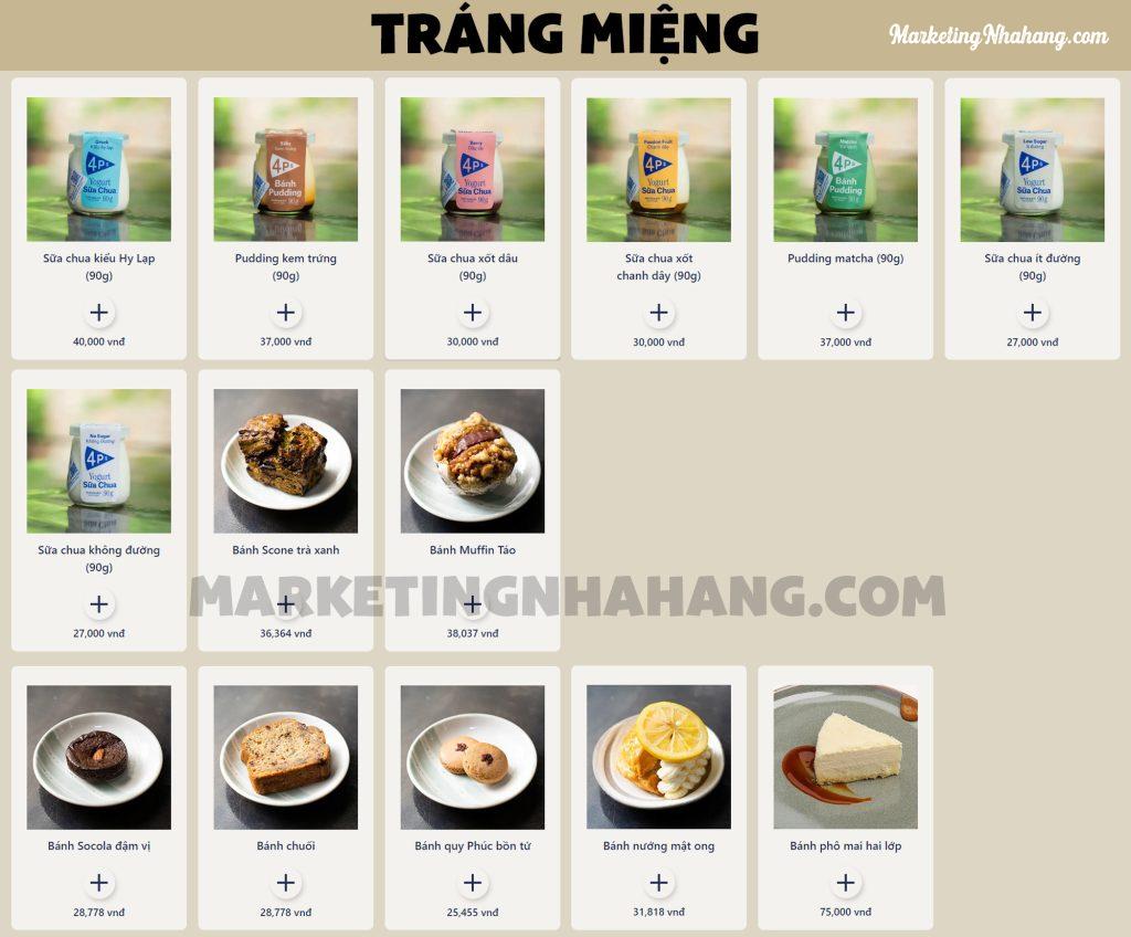 Menu Pizza 4P's: Kết Hợp Giữa Ẩm Thực Nhật Bản Và Phong Cách Ý ...